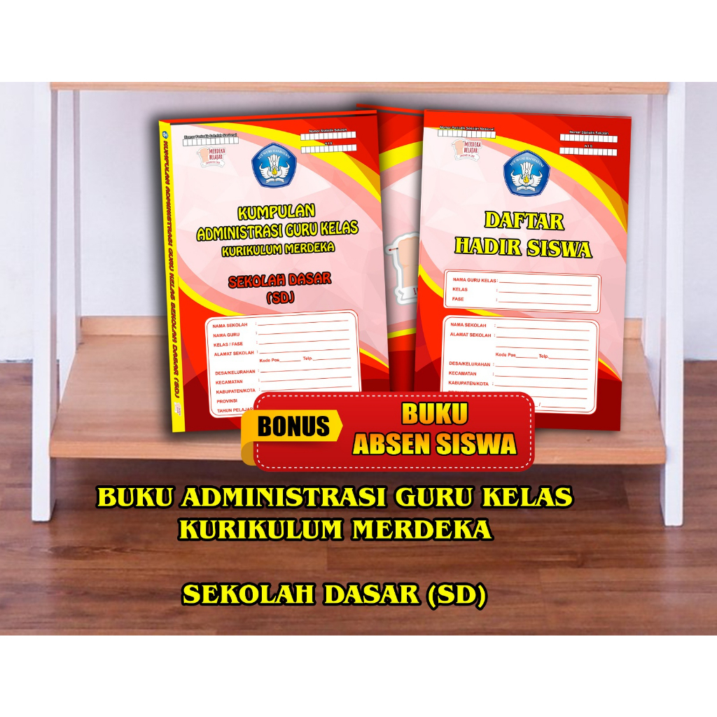Jual BUKU ADMINISTRASI GURU KELAS KURIKULUM MERDEKA - ADM GURU ...