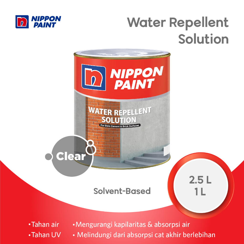 Jual Nippon Paint - Water Repellent Solution -2,5L- Cat Akhir ...