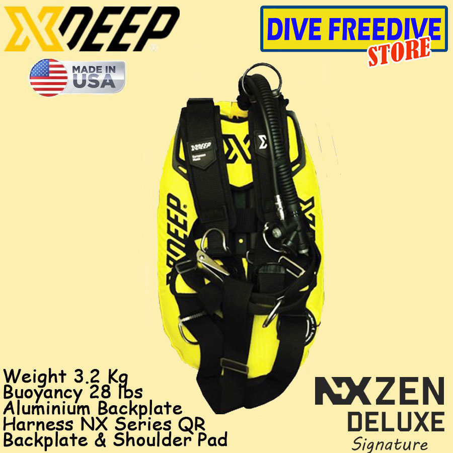 Jual BCD Xdeep NX Zen Series Deluxe 28 lbs Signature Edition Z020 Scuba Diving Technical BC ...