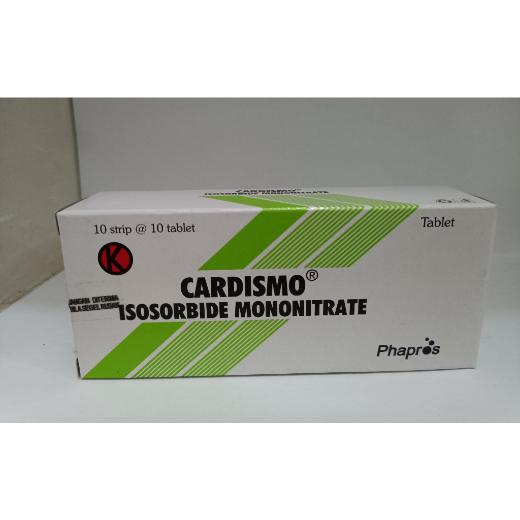 Jual CARDISMO 20MG 1 STRIP 10 TABLET | Shopee Indonesia