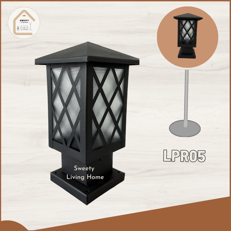 Jual Lampu Pilar Pagar / Atap Rumah / Lampu Pagar Minimalis / Lampu ...