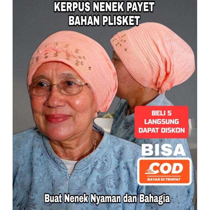 Jual KERPUS KEREPUS KRPUS KUPLUK TOPI TURBAN TULBAN BEANIES INER CIPUT ...