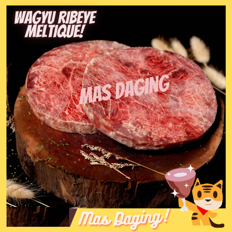 Jual Wagyu Ribeye Meltique Beef Steak Daging Sapi Premium 200g | Shopee ...