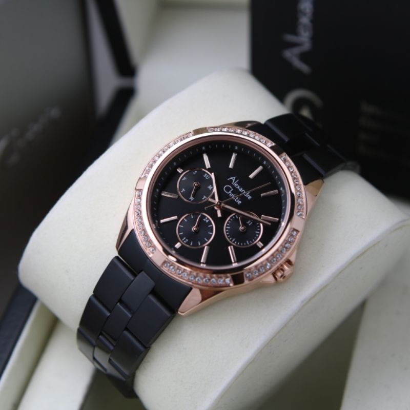 Jual TERBARU JAM ALEXANDER CHRISTIE WANITA ORIGINAL STAINLESS STEEL ...