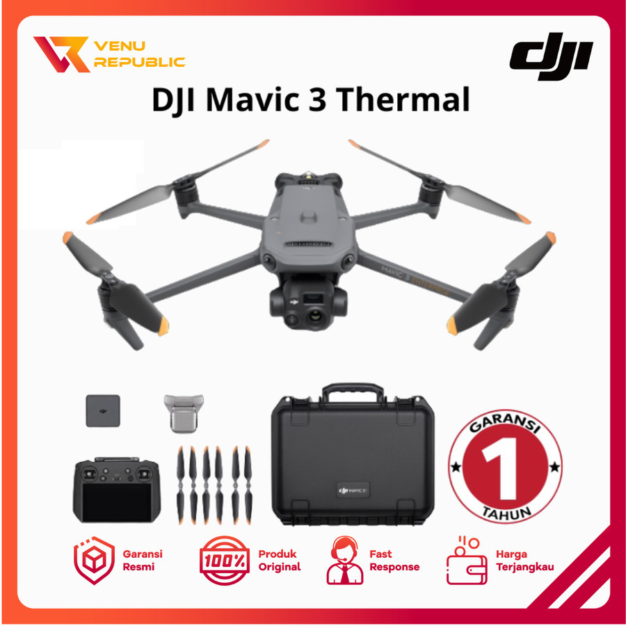 Jual DJI Mavic 3 Enterprise Thermal Original Drone Garansi Resmi 1 ...