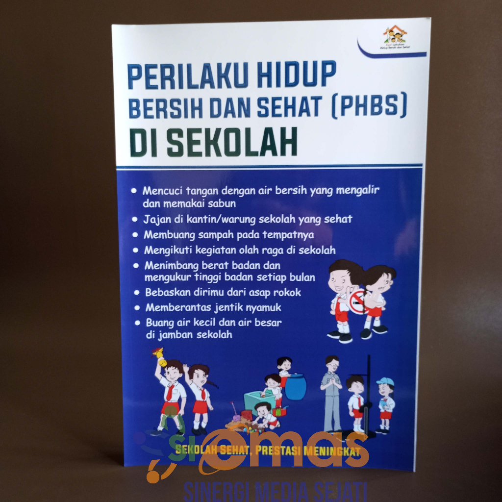 Jual Poster PHBS | Poster Perilaku Hidup Bersih dan Sehat | Poster Sekolah | Poster PHBS Sekolah ...