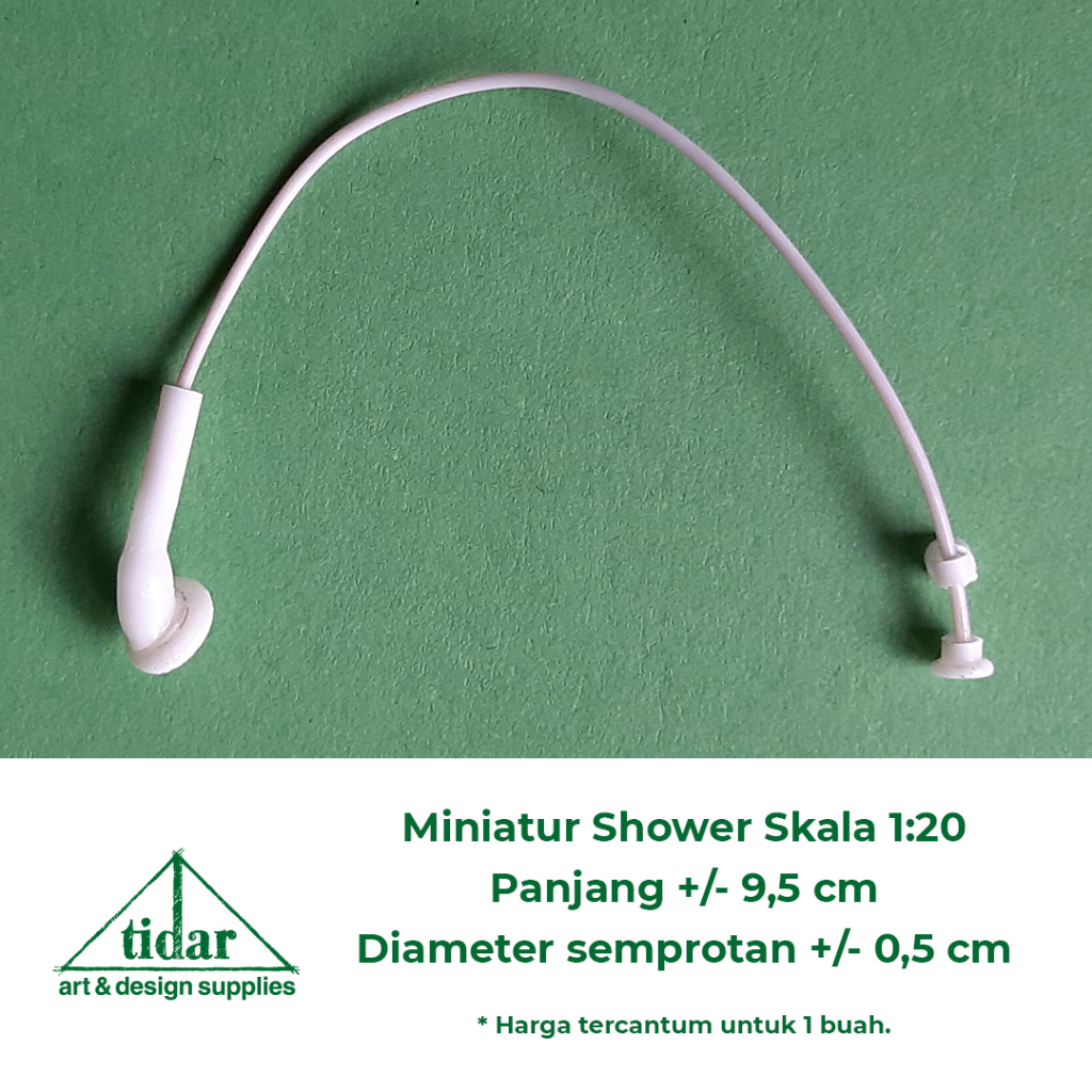 Jual HR - Miniatur Maket Shower Skala 1:20 - Selang Kamar Mandi ...