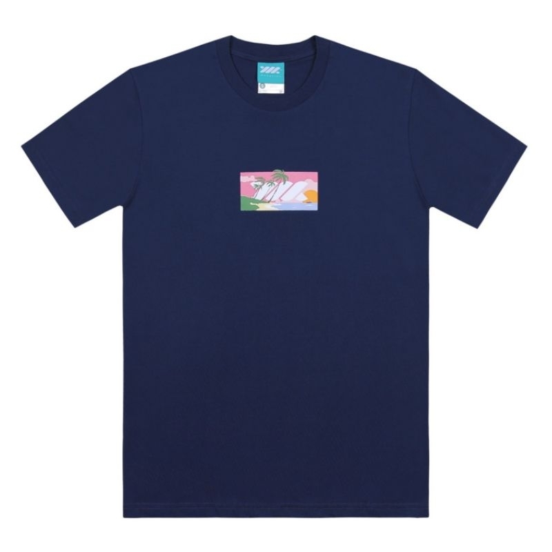 Jual Wadezig T Shirt ISLAND TWISTYBOX NAVY BLUE | Shopee Indonesia
