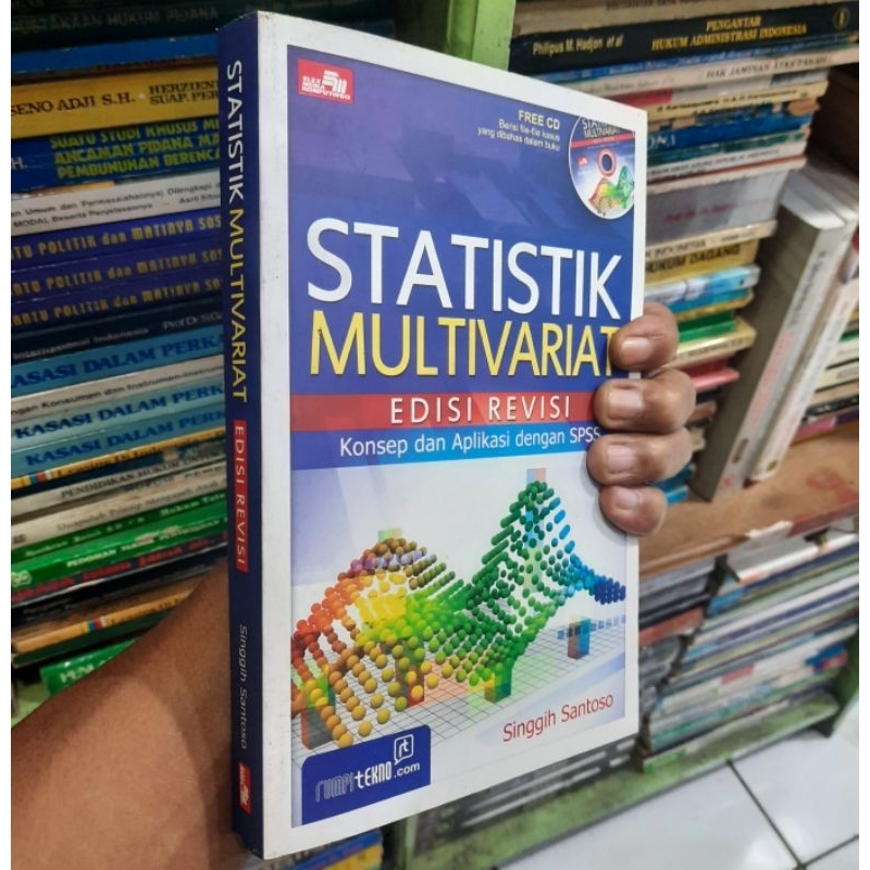 Jual (Original 100%) STATISTIK MULTIVARIAT Konsep dan Aplikasi dengan SPSS >> Singgih Santoso ...