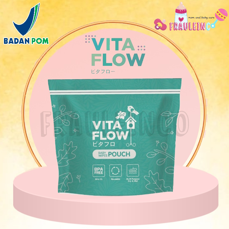 Jual *FRAULEINCO* Vitaflow Multipurpose Dry Wipes /Tissue Kering tisu ...