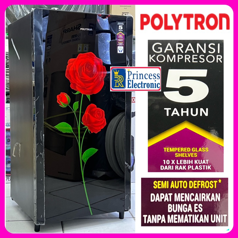 Jual Kulkas Polytron Belleza 1 pintu model terbaru | Shopee Indonesia