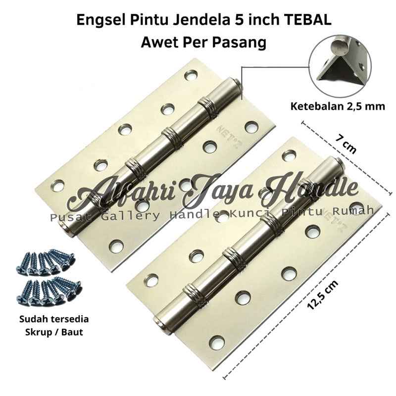 Jual Top Quality Engsel pintu Stainless / Engsel Pintu rumah / engsel ...