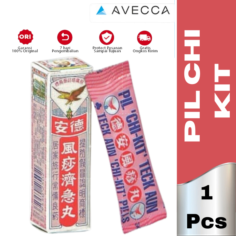 Jual Pil Chi Kit Teck Aun / Keracunan Makanan / Kembung / Gangguan ...