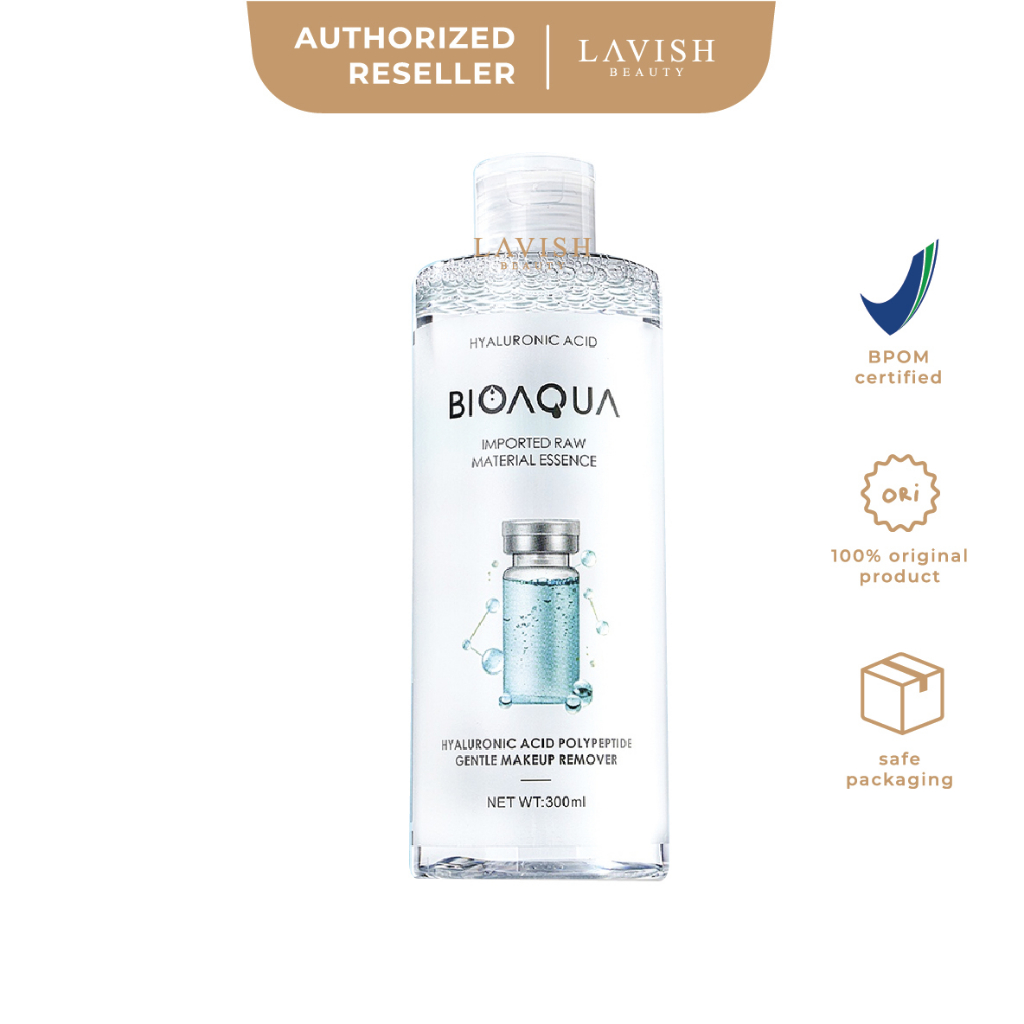Jual BIOAQUA BIO AQUA Hyaluronic Acid Polypeptide Gentle Makeup Remover ...