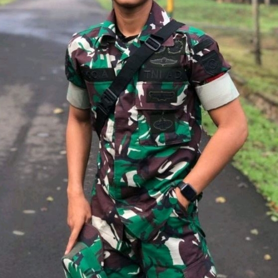 Jual SERAGAM PDL SRITEX NANO T-109 ANTI AIR TNI AD AL AU | Shopee Indonesia