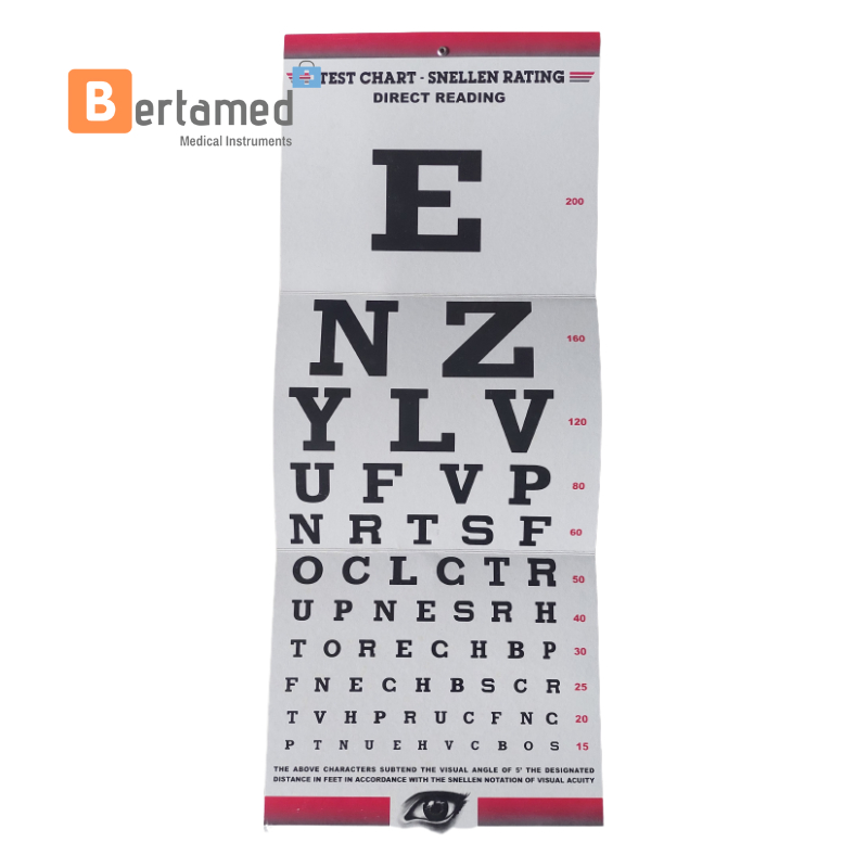 Jual Trial Chart Eye / Kertas Tes Mata | Shopee Indonesia