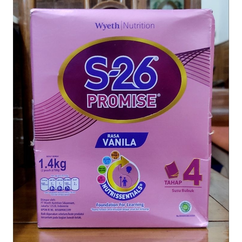 Jual S26 promise 1,4 kg / 1400 gram dus penyok | Shopee Indonesia