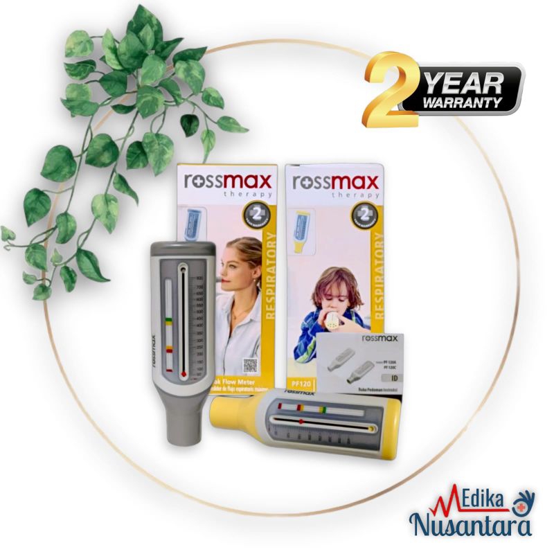 Jual Rossmax Peak Flow Meter PF120A PF120C Alat Tes Asma Spirometer ...