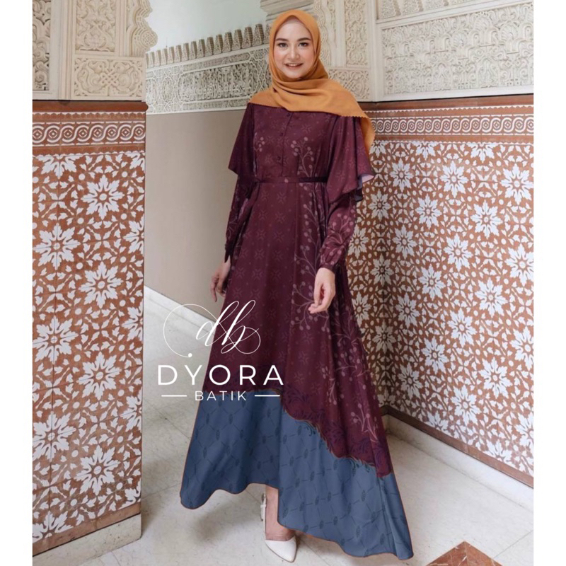Jual Gamis Raya M/L/XL/XXL/JUMBO Gamis Seragaman Raya Kondangan Muslim ...