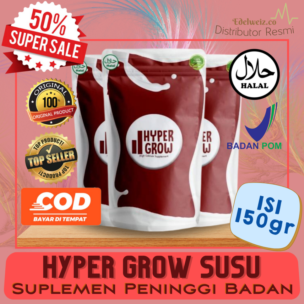 Jual [SUPER PROMO] HYPER GROW SUSU - Penambah tinggi badan cepat ...