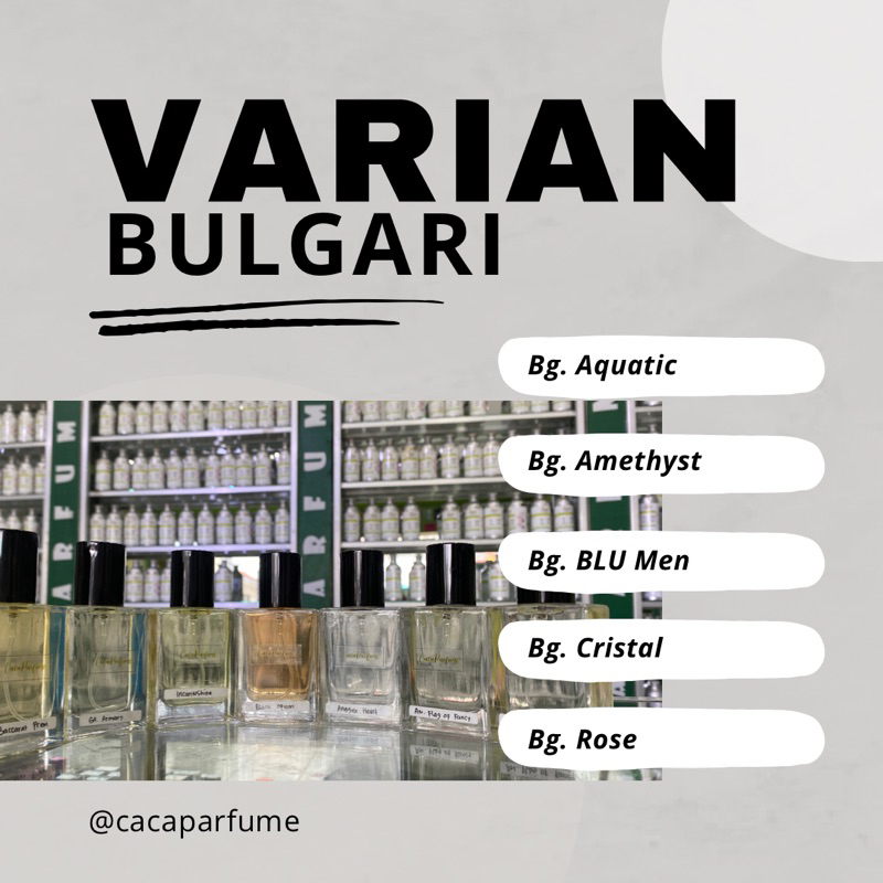 Jual Parfum Bulgari/ Varian bulgari/ parfum unisex/ parfum tahan lama ...