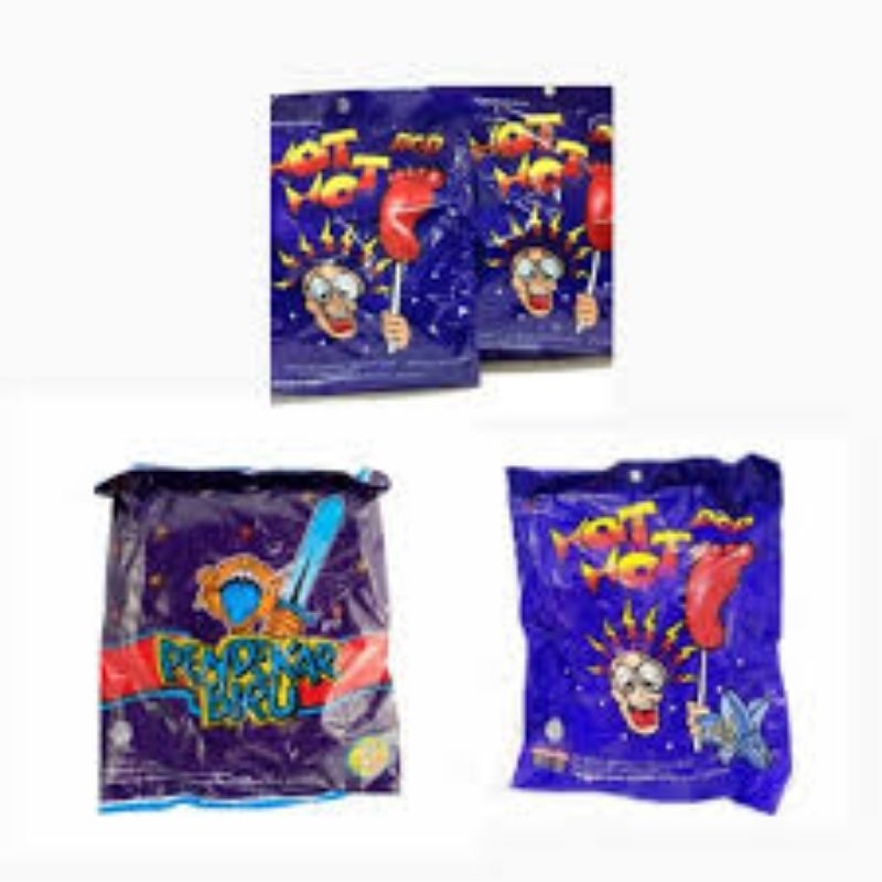 Jual permen hot hot kaki permen kaki permen pendekar biru | Shopee ...