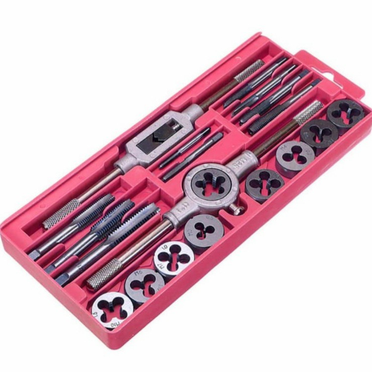 Jual KODENKI TND201 Hand Tap Die Set 12 Pcs/ Tap Snai Set 12 Pcs Senai ...