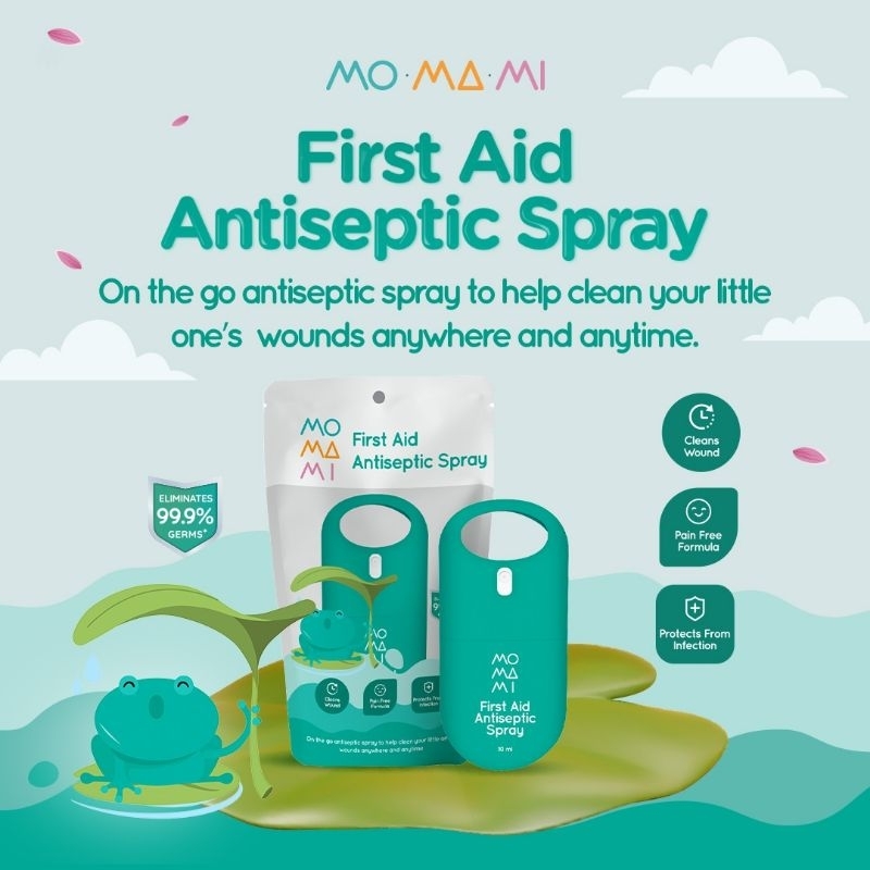 Jual Momami First Aid Antiseptic Spray 10 ml | Shopee Indonesia