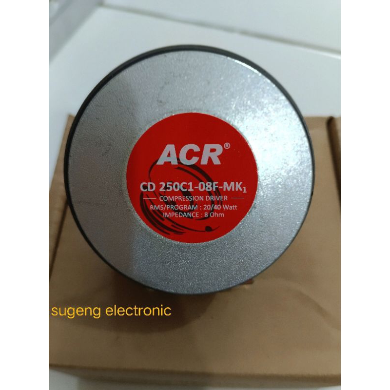 Jual Tweter 1 inch ACR CD 250 C1 ACR MK1 (CD1) | Shopee Indonesia