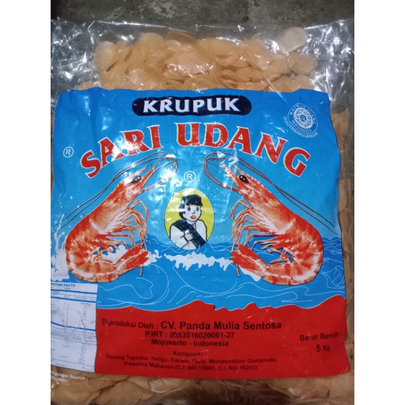 Jual kerupuk udang uyil/ kerupuk seblak / kerupuk gado gado 500g ...
