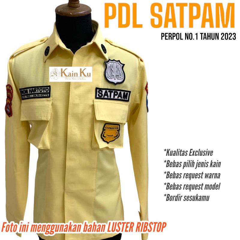 Jual SERAGAM PDL SATPAM TERBARU | Shopee Indonesia