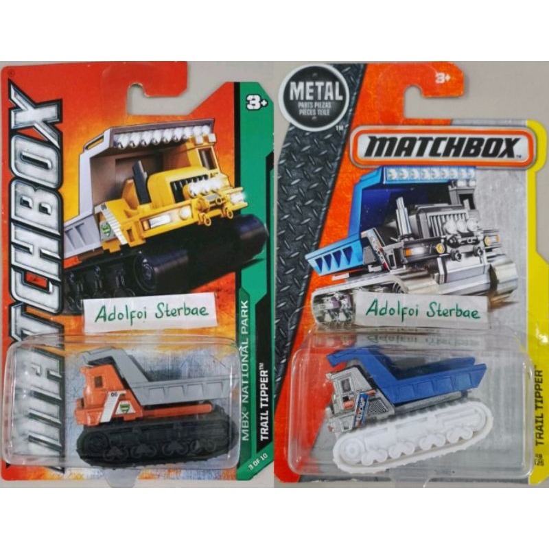Jual matchbox trail tipper national park tank | Shopee Indonesia
