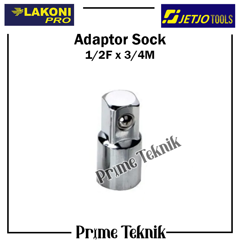 Jual Adaptor 1/2F x 3/4M JETJO LAKONI PRO Sock Konversi Converter ...