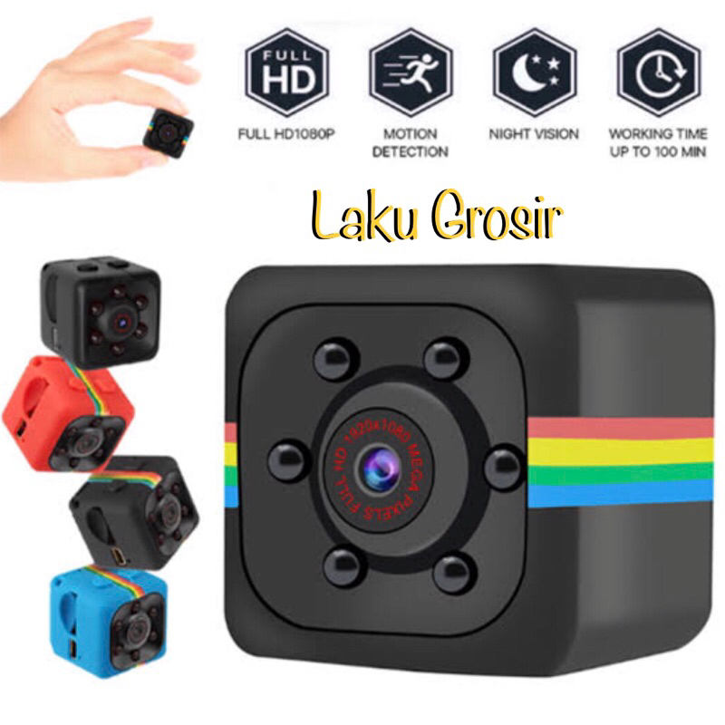 Jual Kamera Spy Full Mini Camera HD Camcorder SQ11 1080P IR Night ...