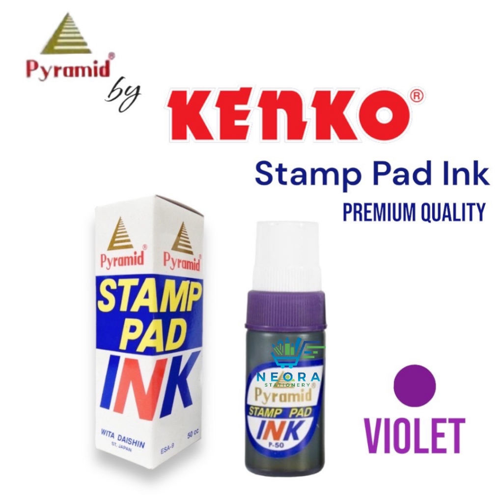 Jual Pyramid Stamp Pad Ink Refill / Tinta Stempel Isi Ulang 50cc ...