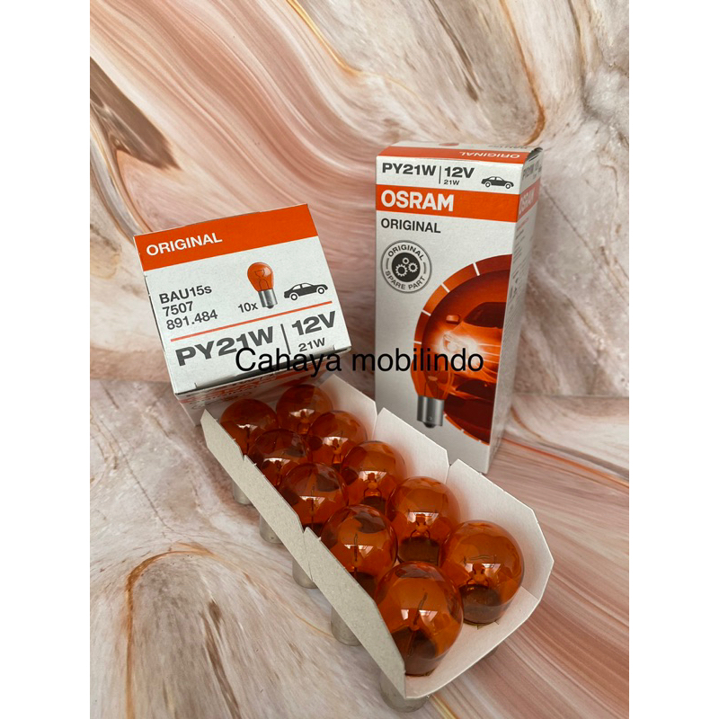 Jual Osram 7507 PY21W BAU15S 12v 21W Bohlam Lampu Sein | Shopee Indonesia