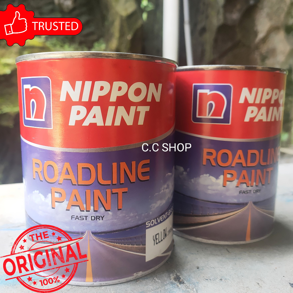 Jual Nippon Paint Roadline Paint / Cat Marka Jalan Road Line 1 Kg ...