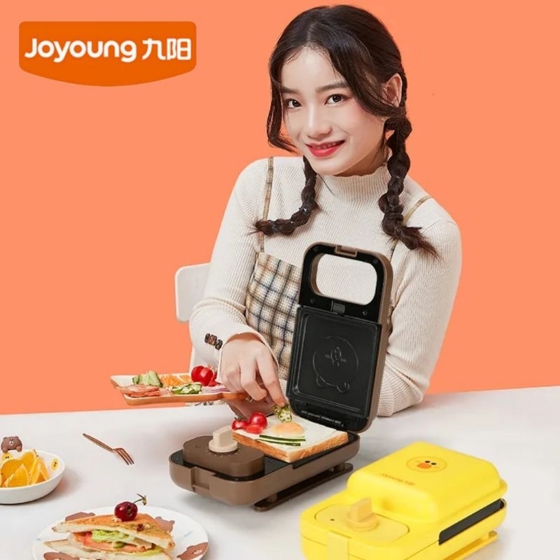 Jual Joyoung Electric Waffle Maker Crepe Sandwich Machine Non-stick ...