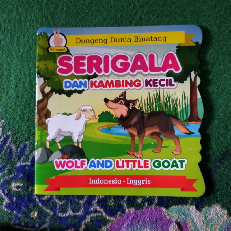 Jual CERITA ANAK DONGENG DUNIA BINATANG FULL COLOUR SERIGALA DAN ...