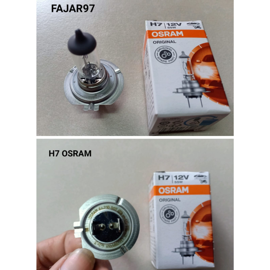 Jual Dop Bohlamp Fog lamp OSRAM H7 12V55W OSRAM H9 12V/65W OSRAM H27W/2 ...