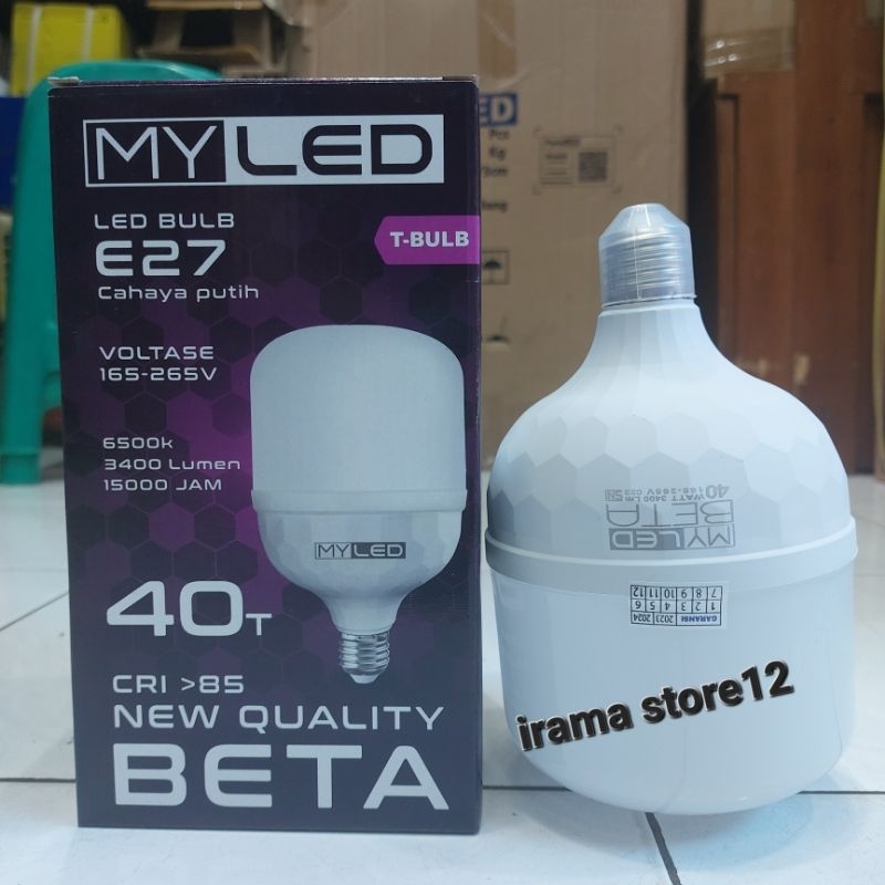 Jual Lampu Led Capsul MYLED beta 40wat/lampu murah by luby 40 watt ...