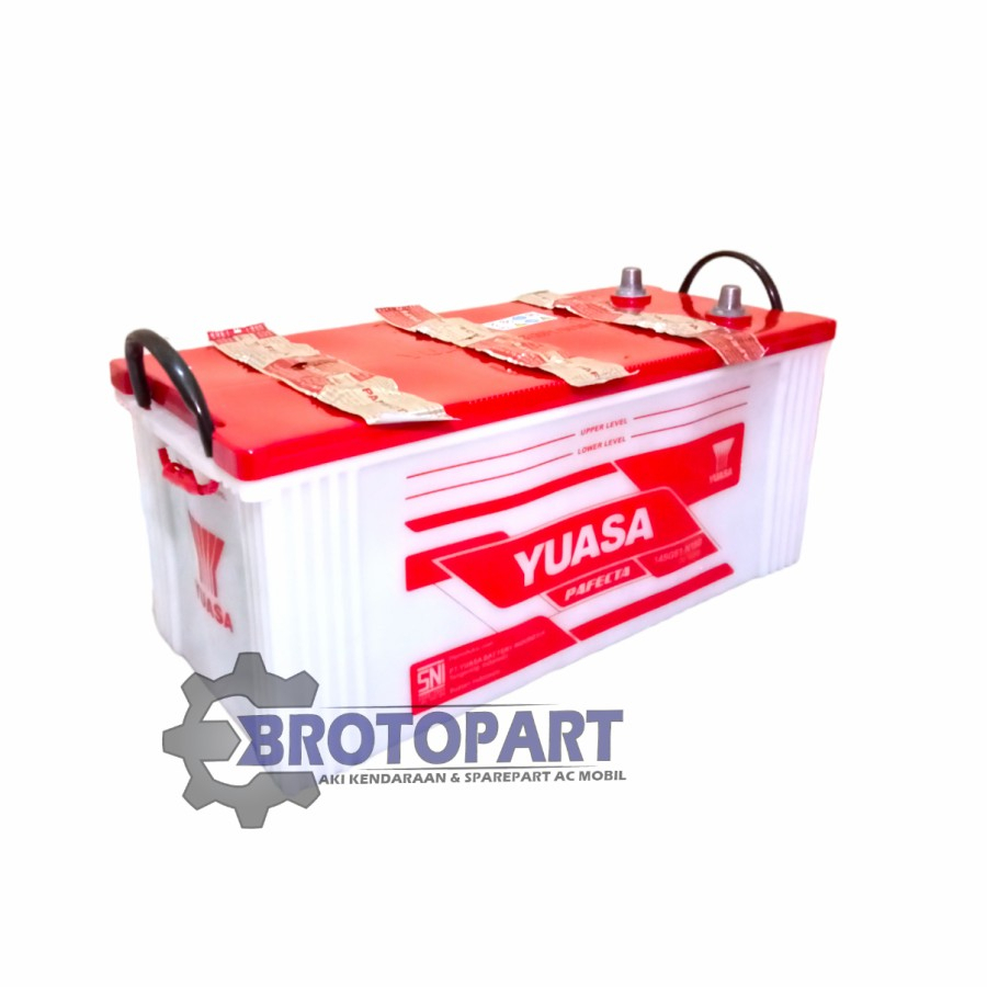 Jual Aki Mobil Genset dan Alat Berat Accu Original Yuasa N150 145G51 12V 150Ah Aki Basah ...