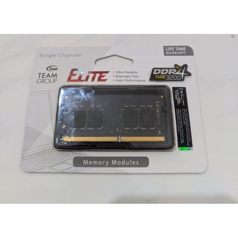Jual Team Elite 8GB DDR4 3200MHZ PC4-25600 SODIMM-RAM Laptop (SECOND ...