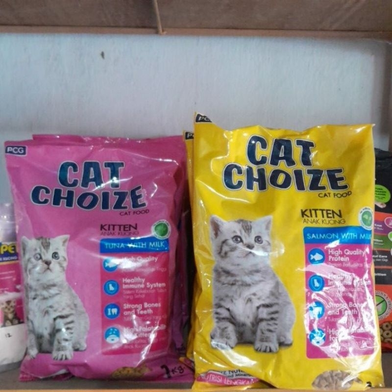 Jual cat choize kitten-cat choize kitten 1 kilo murah | Shopee Indonesia