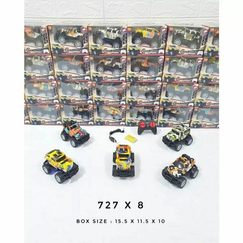 Jual MOBIL REMOTE RC JEEP OFFROAD EXTREME ADVENTURE MINI PLUS CHARGER ...
