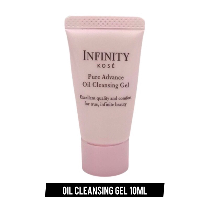 Jual Kose Infinity Pure Advance Oil Cleansing Gel 10ml | Shopee Indonesia