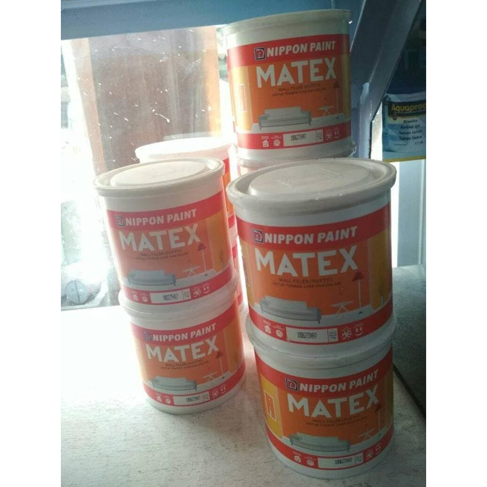 Jual DEMPUL MATEX PLAMIR TEMBOK MATEX ( 1 KG ) / MATEX WALL FILLER ( 1 KG ) / MATEX WALL PUTTY ...