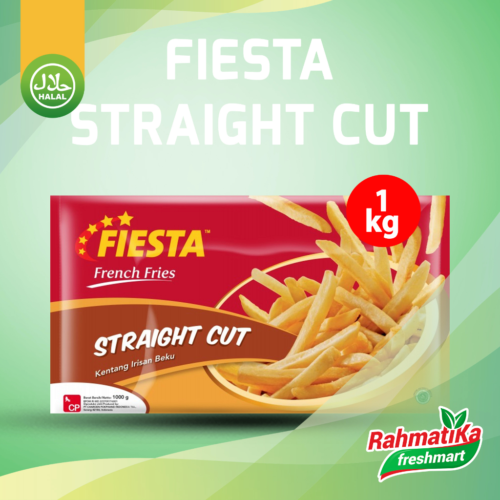 Jual Fiesta French Fries Straight Cut 1 Kg | Shopee Indonesia