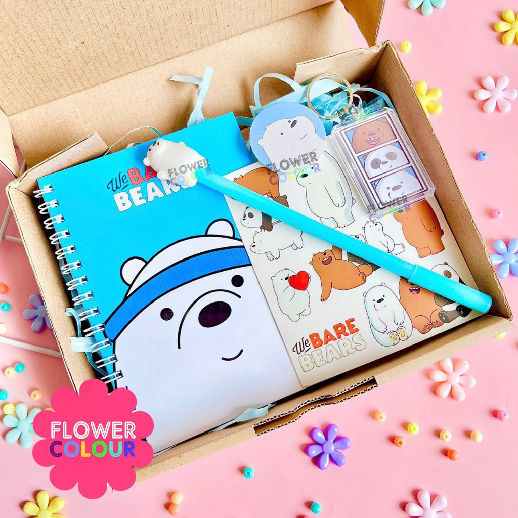 Jual PAKET BOX | GIFT BOX | HAMPERS | HAMPERS ULANG TAHUN WE BARE BEARS ...