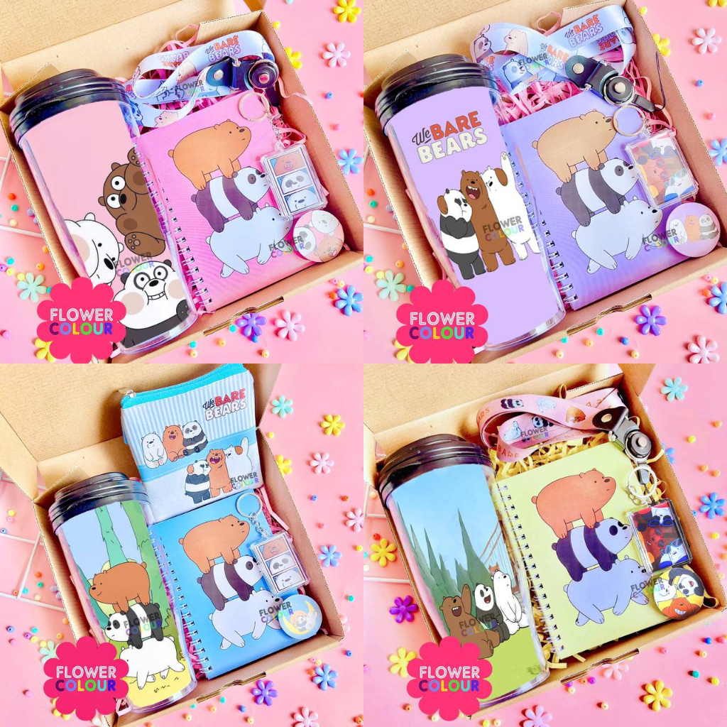 Jual PAKET BOX | GIFT BOX | HAMPERS | HAMPERS ULANG TAHUN WE BARE BEARS ...